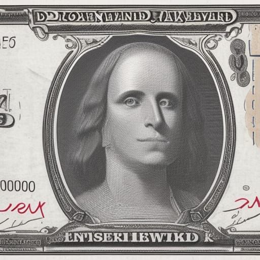 a banknote - AI Generated Artwork - NightCafe Creator