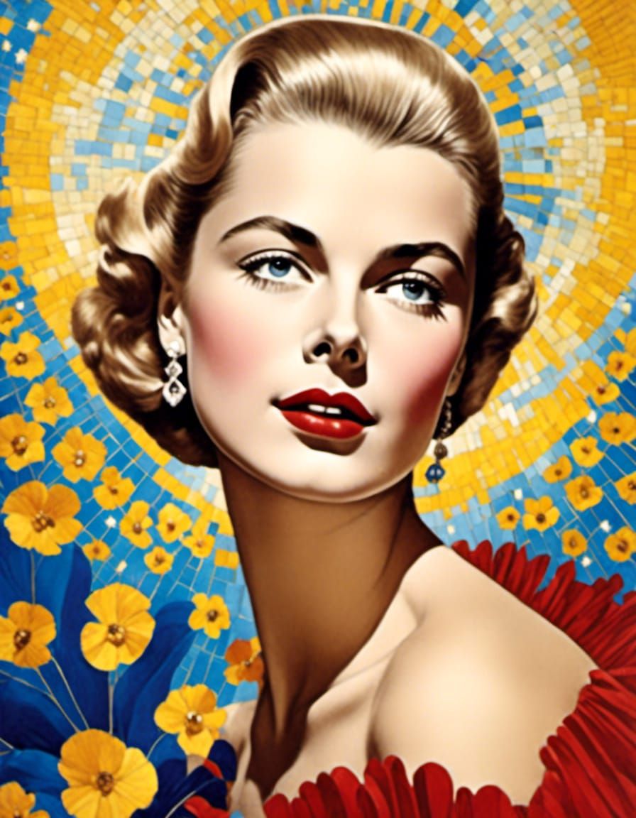 Grace Kelly - AI Generated Artwork - NightCafe Creator