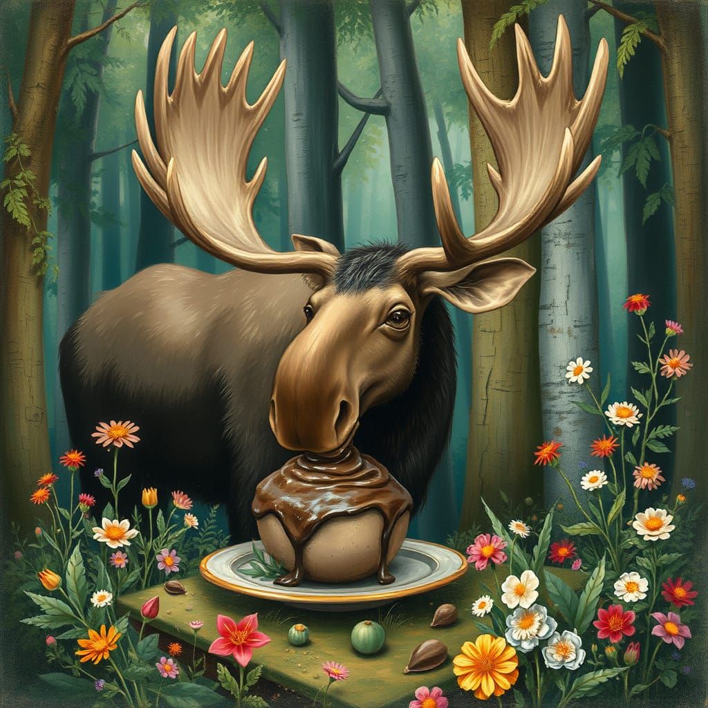 moose mousse - Majestic Moose Indulges in French-Inspired Ch...