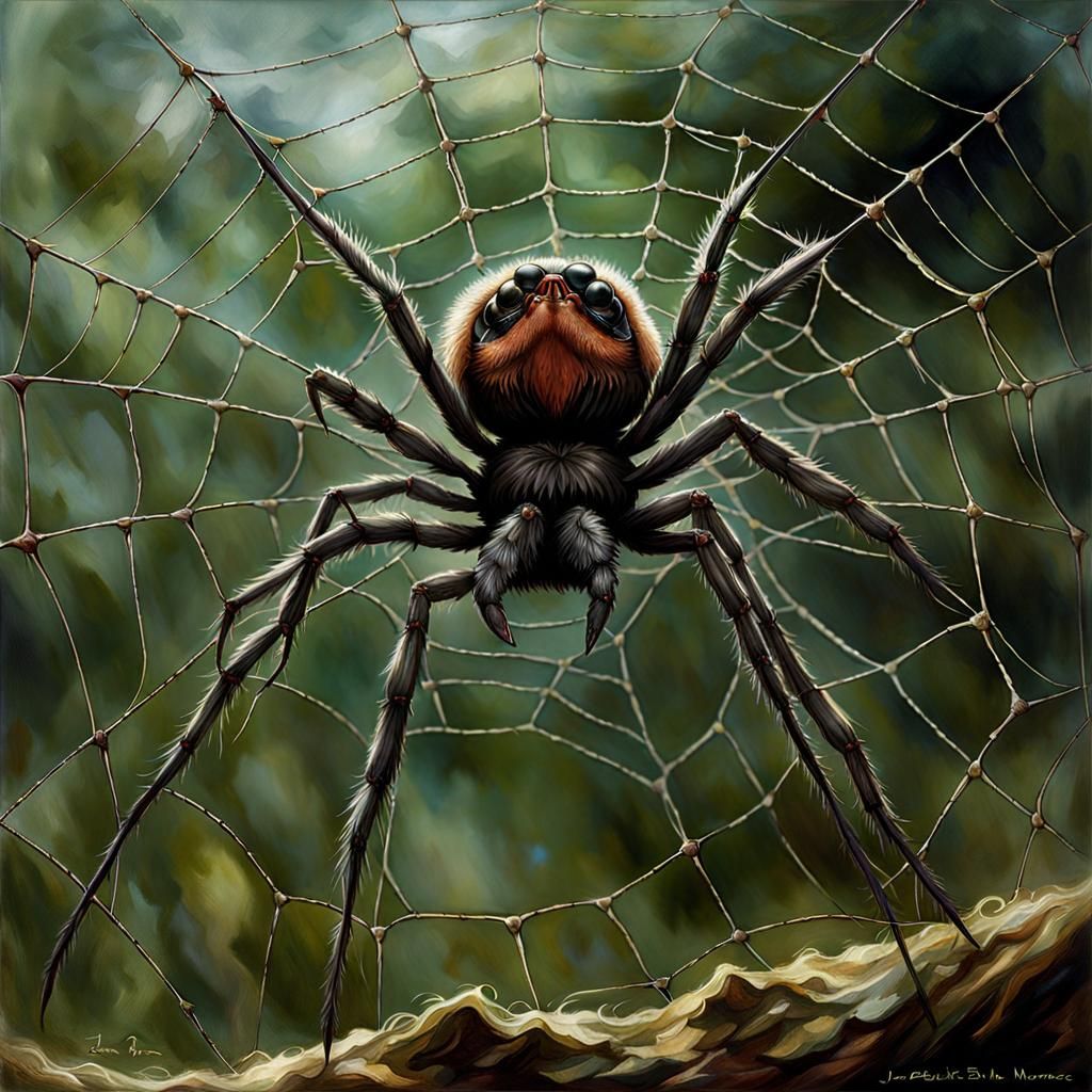Spider - AI Generated Artwork - NightCafe Creator
