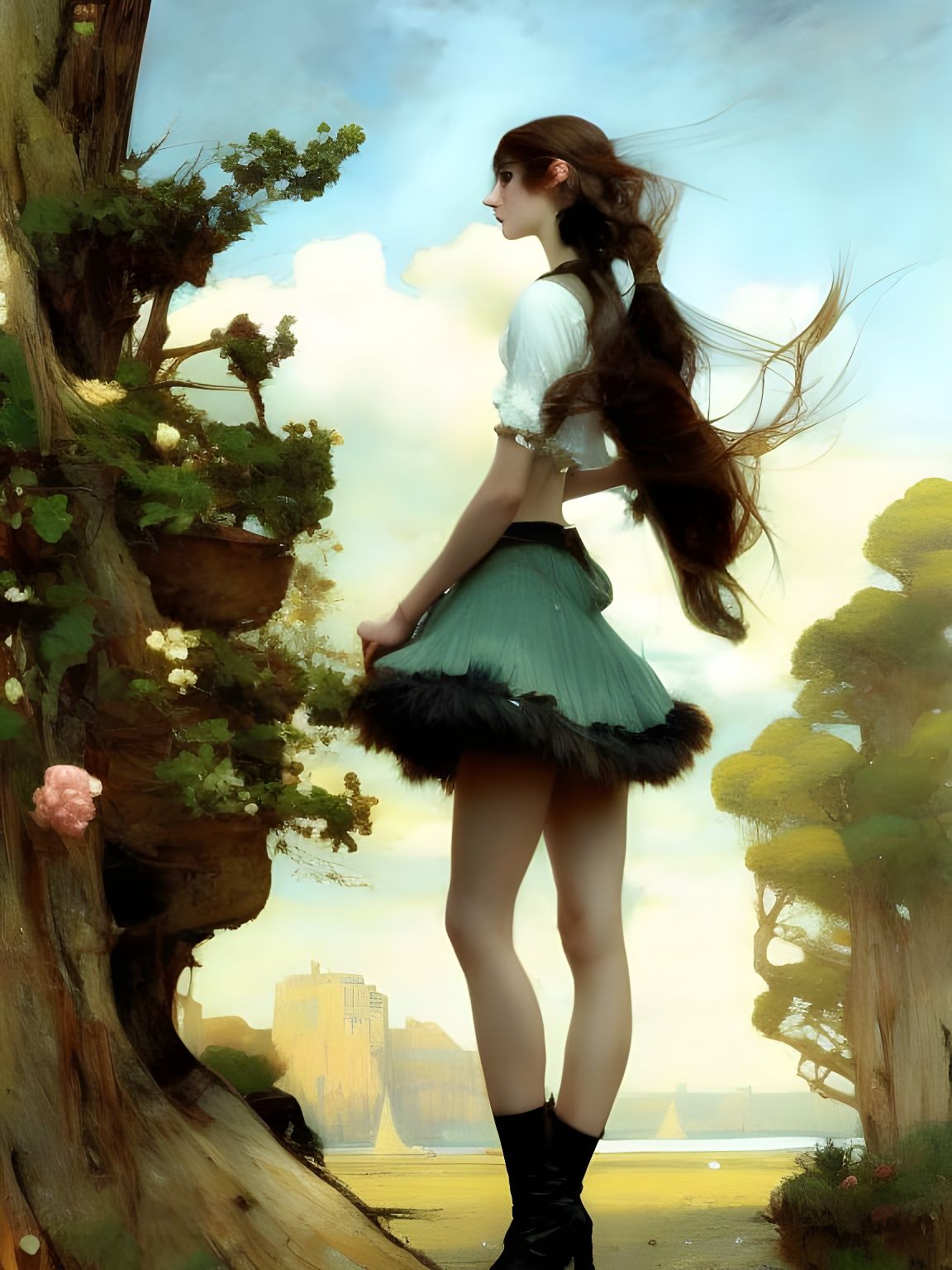 Tall enough - AI Generated Artwork - NightCafe Creator