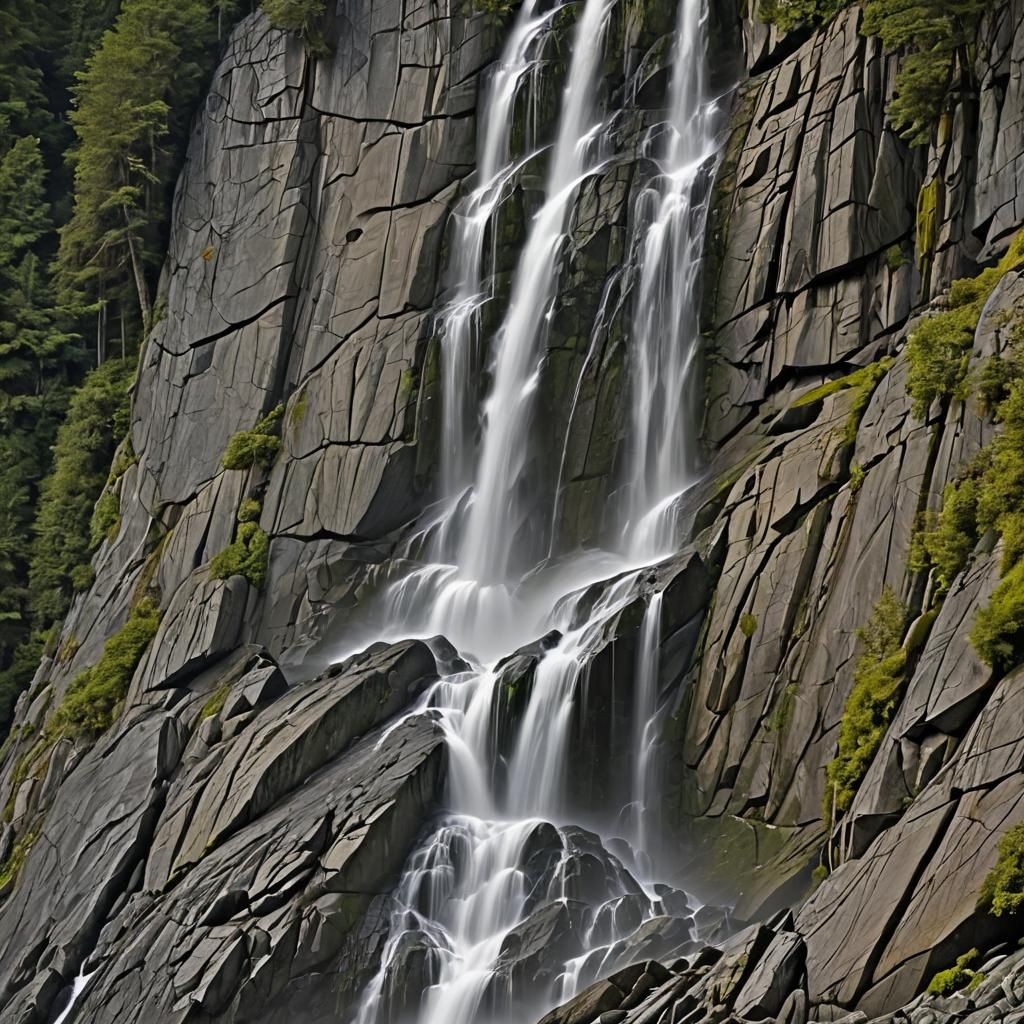 Chatterbox Falls - AI Generated Artwork - NightCafe Creator