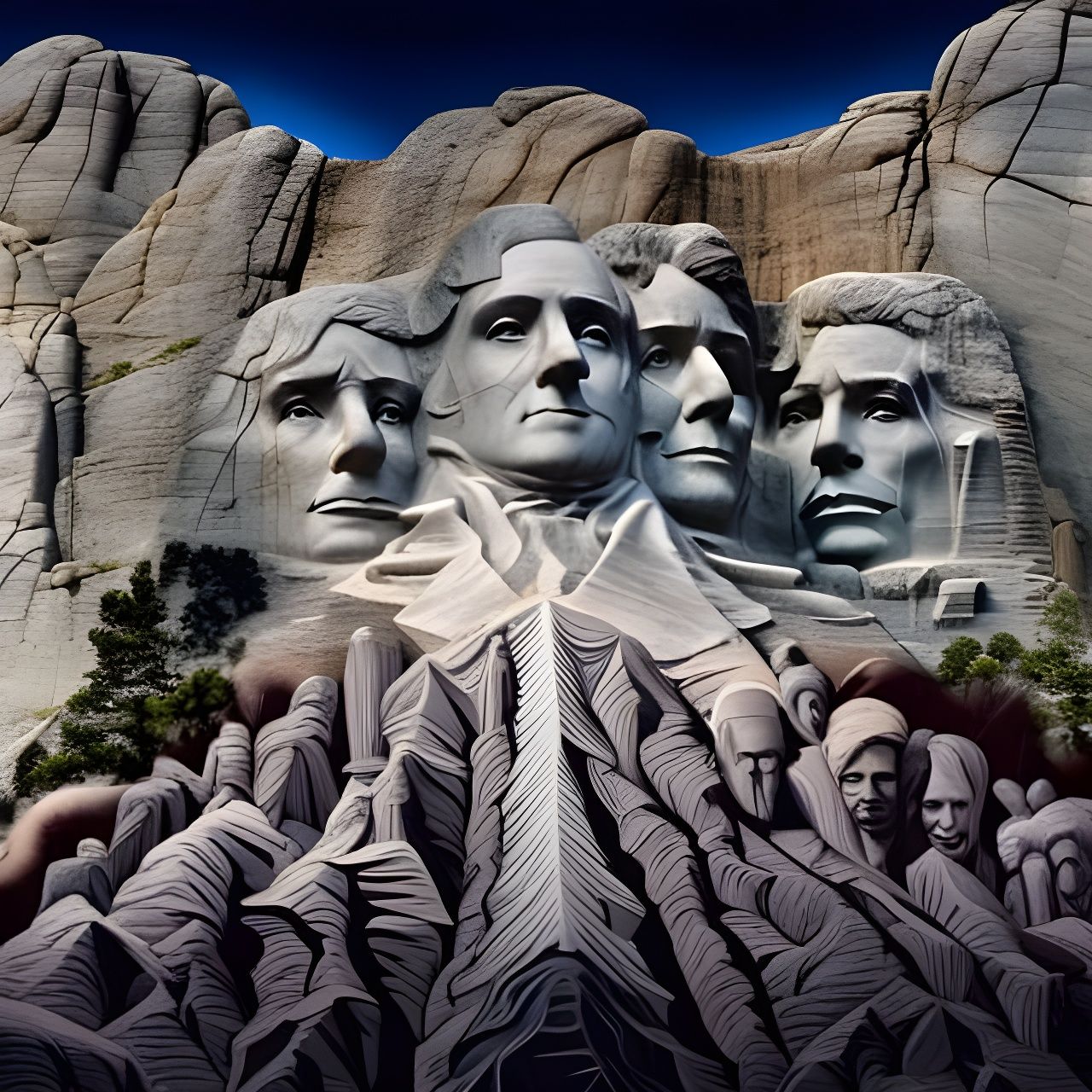 Do your founding fathers smile at you, Americans? - AI Generated ...
