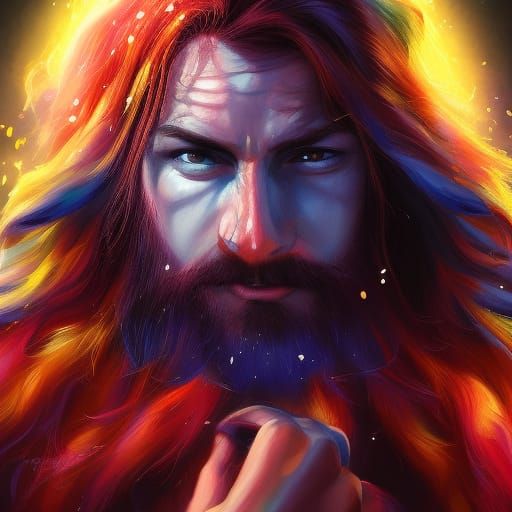 The All-Powerful Wizard - AI Generated Artwork - NightCafe Creator
