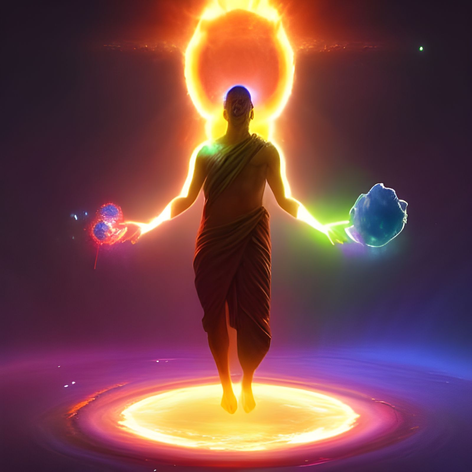 Cosmic Avatar - AI Generated Artwork - NightCafe Creator