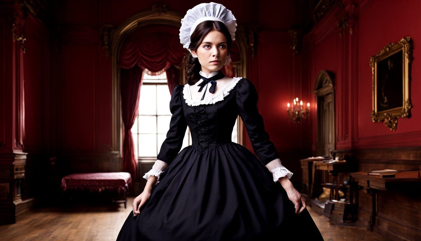 maid in Victorian castle - Maid in Elegant Victorian Castl...