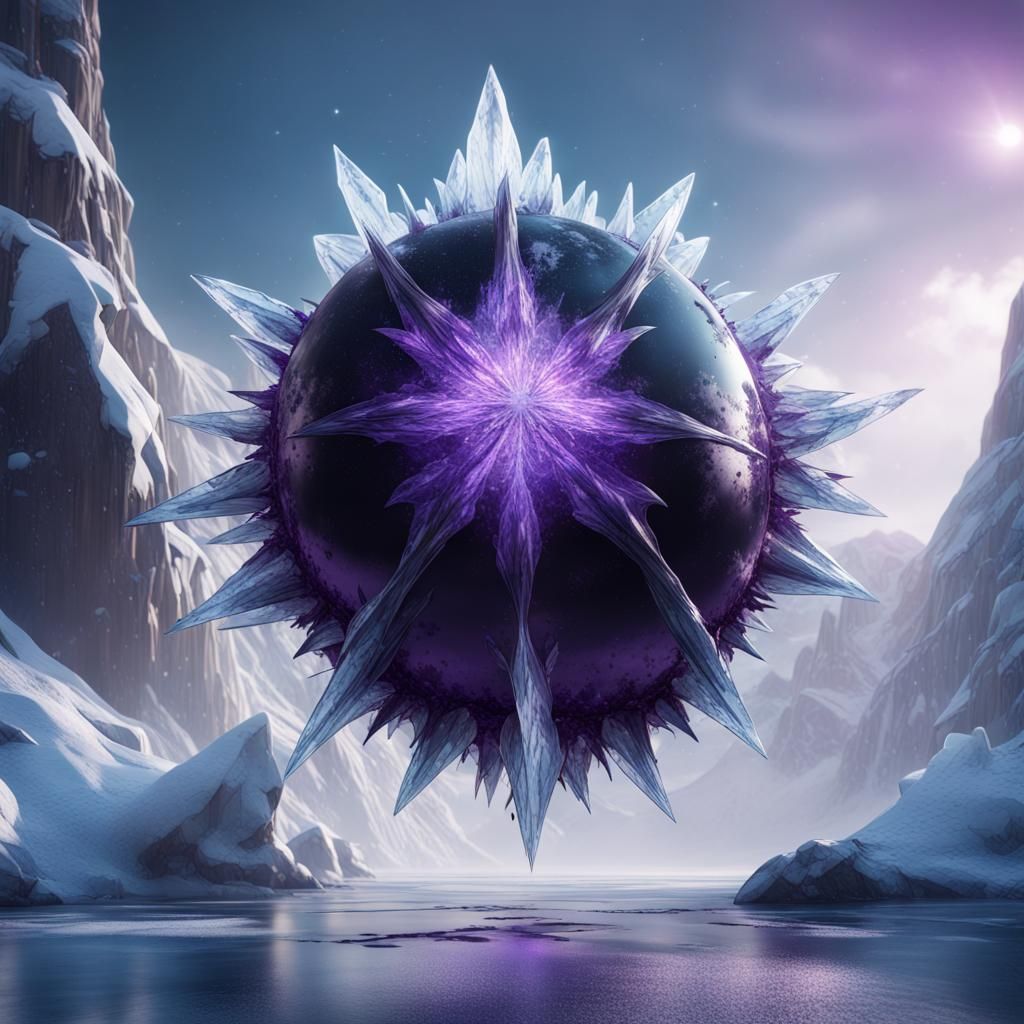 Frozen Core - AI Generated Artwork - NightCafe Creator