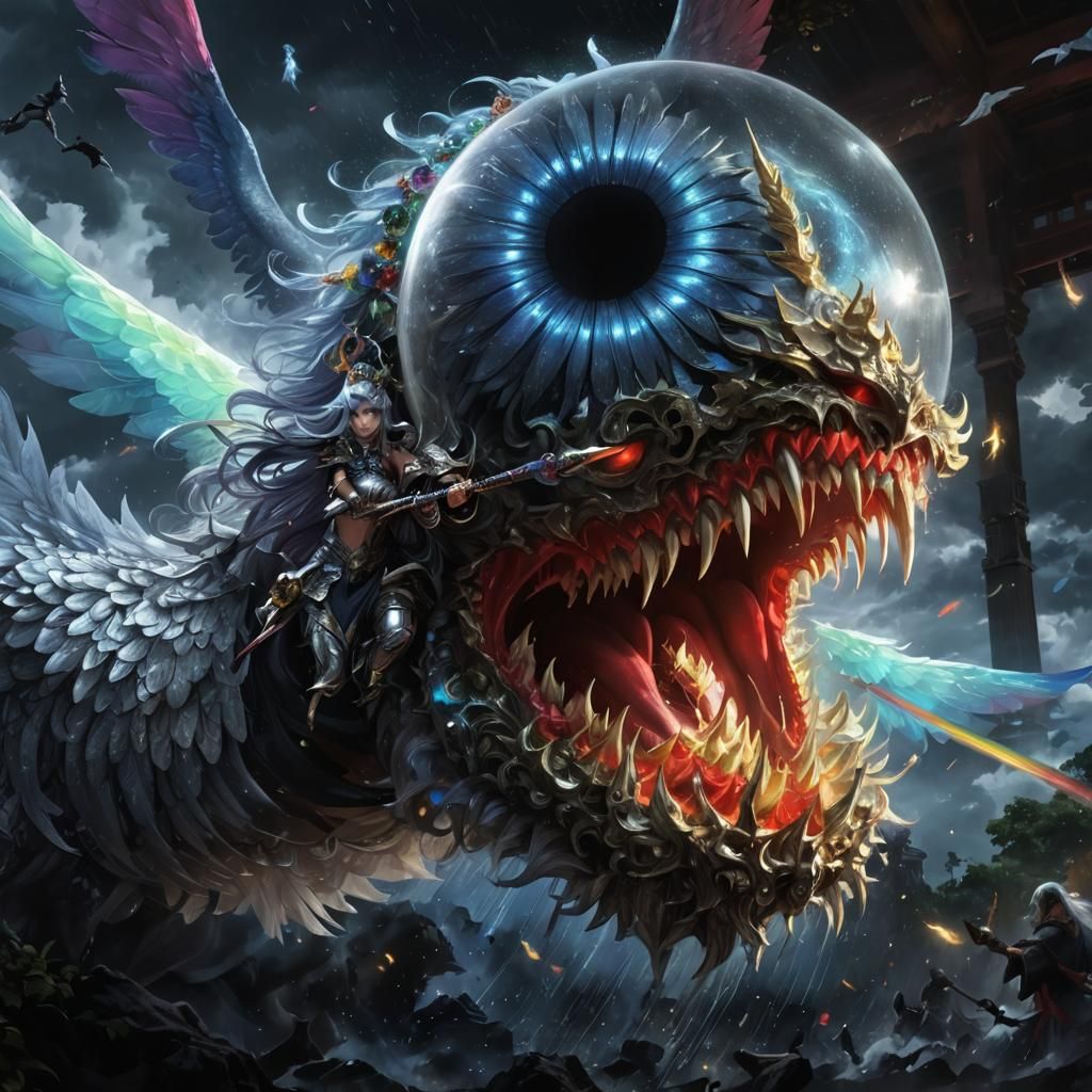 Cosmic Worm - AI Generated Artwork - NightCafe Creator