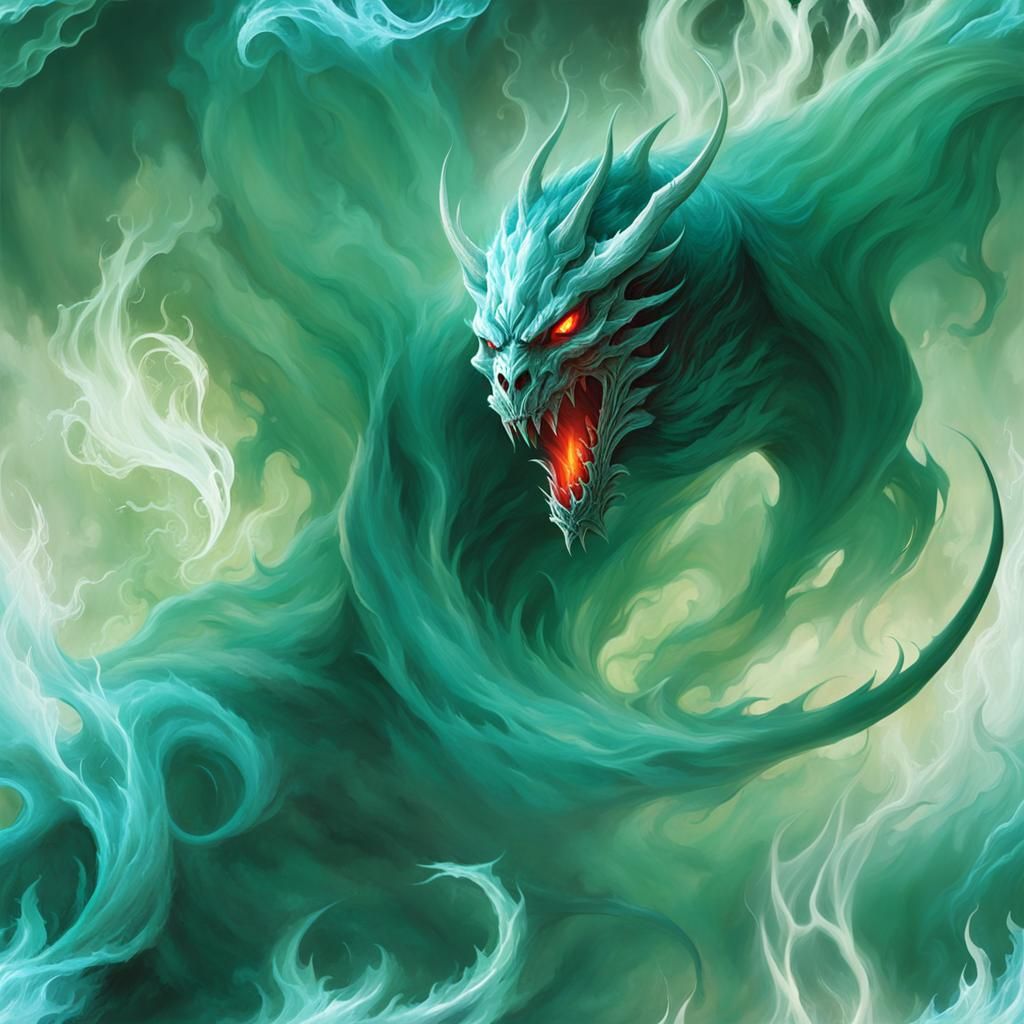 Smoke demon - AI Generated Artwork - NightCafe Creator