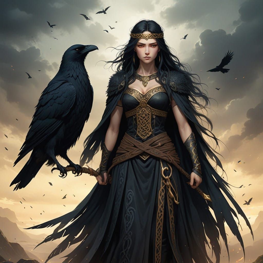 The Celtic goddess Morrígan is a shapeshifter who can take on various ...