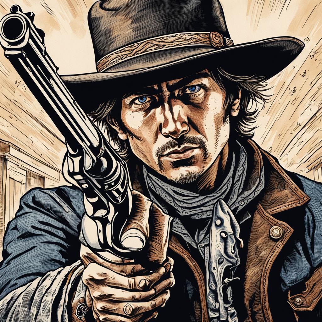 Billy The Kid - AI Generated Artwork - NightCafe Creator