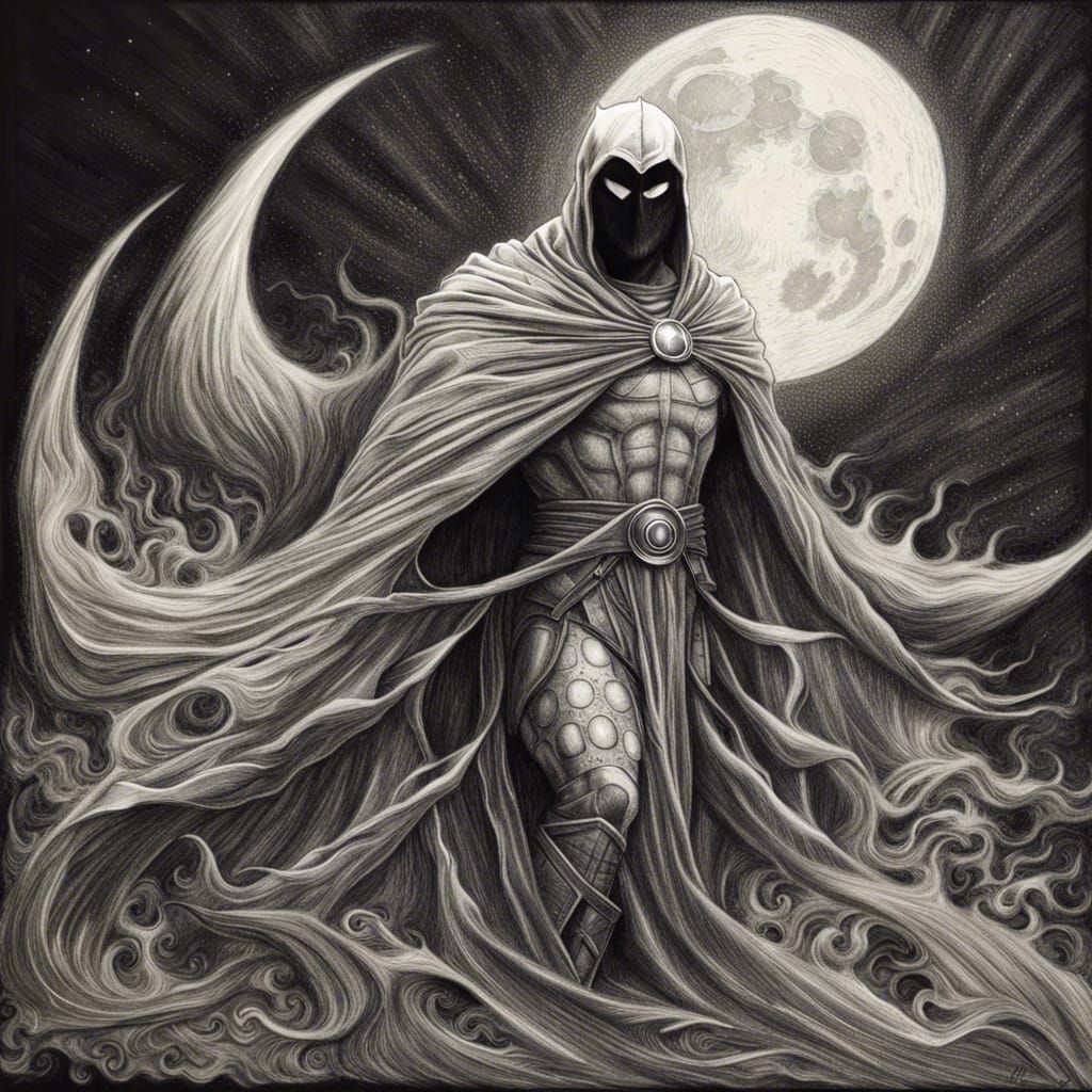 moon knight - AI Generated Artwork - NightCafe Creator