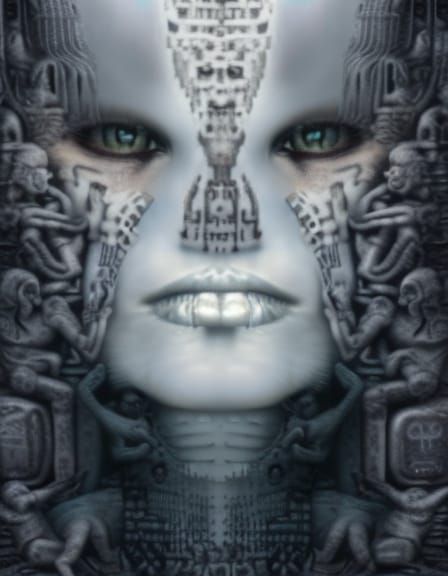 QR-Code Ghost - AI Generated Artwork - NightCafe Creator