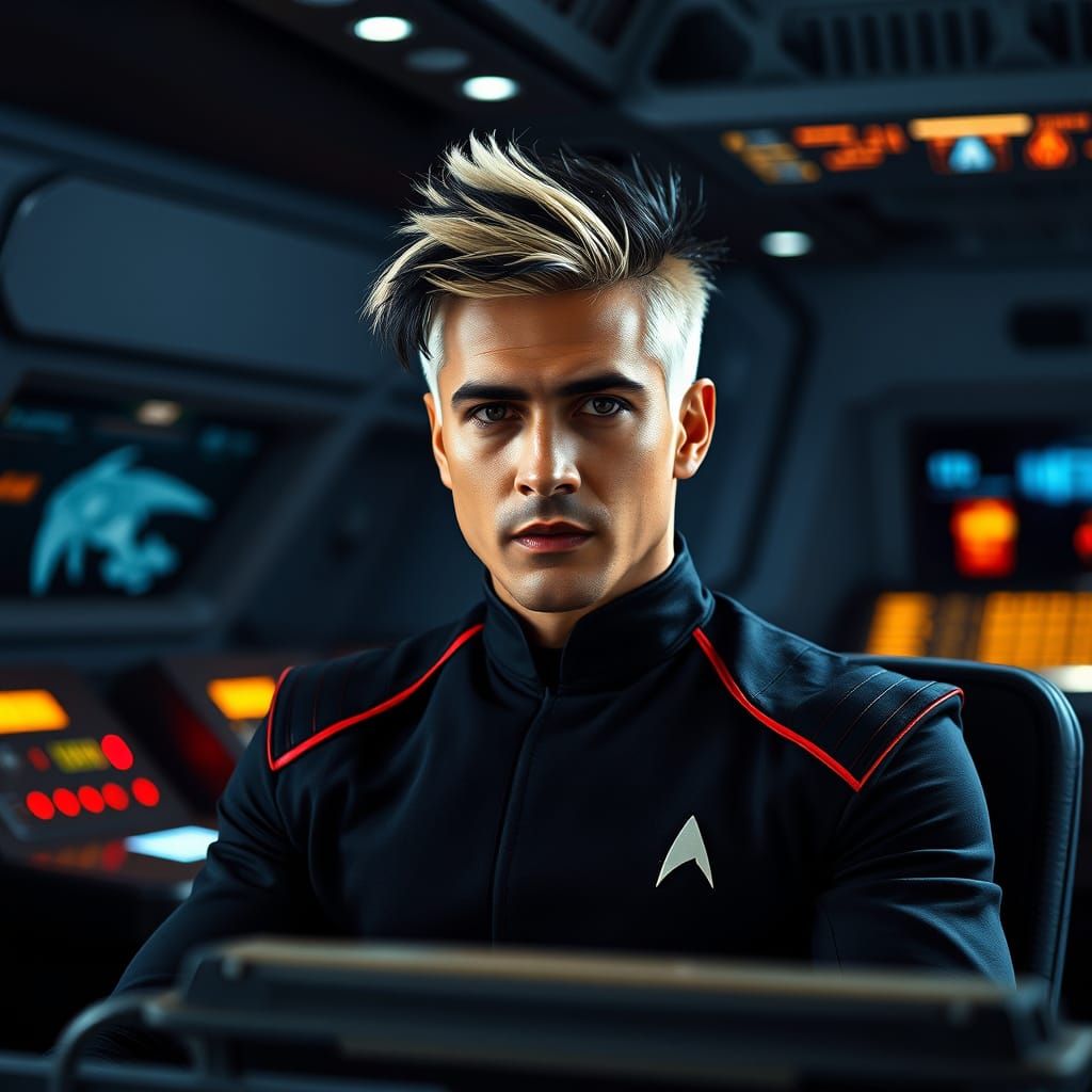 Section 31 agent - Mysterious Starfleet Officer Contemplates...