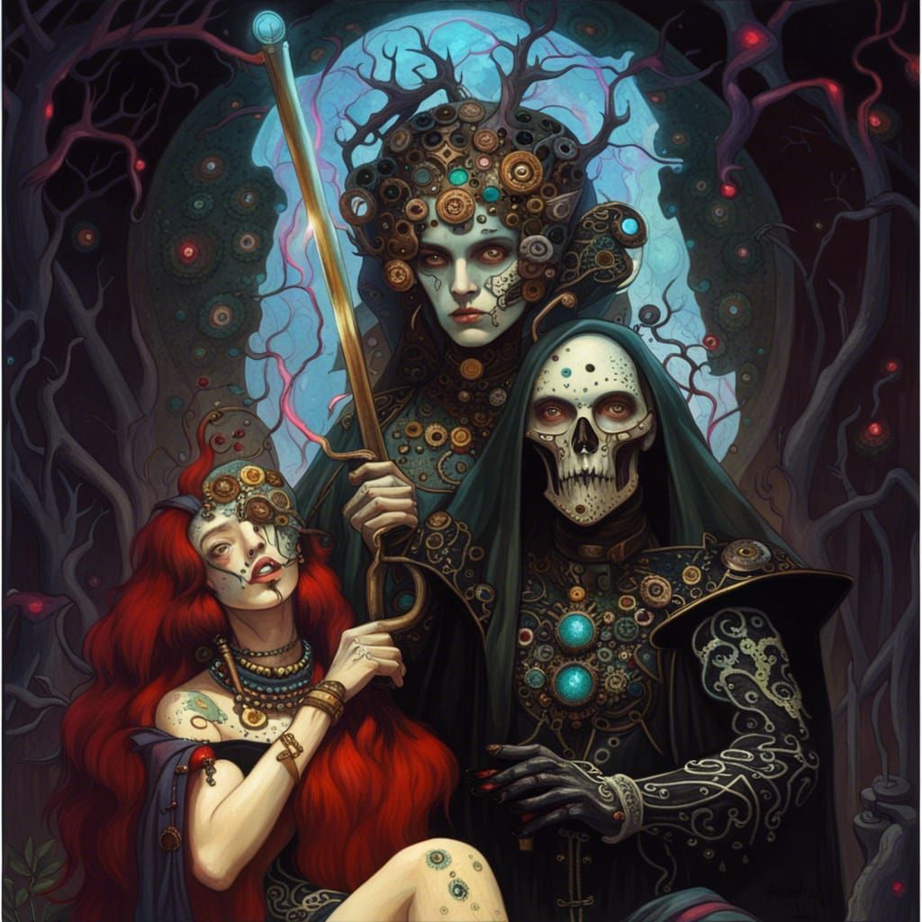 Necromancy - AI Generated Artwork - NightCafe Creator