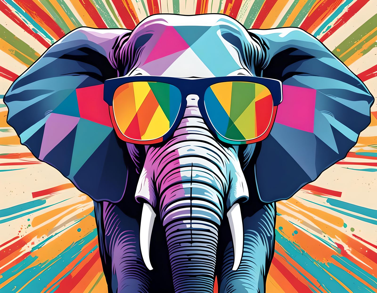 Elephant Vibes - AI Generated Artwork - NightCafe Creator