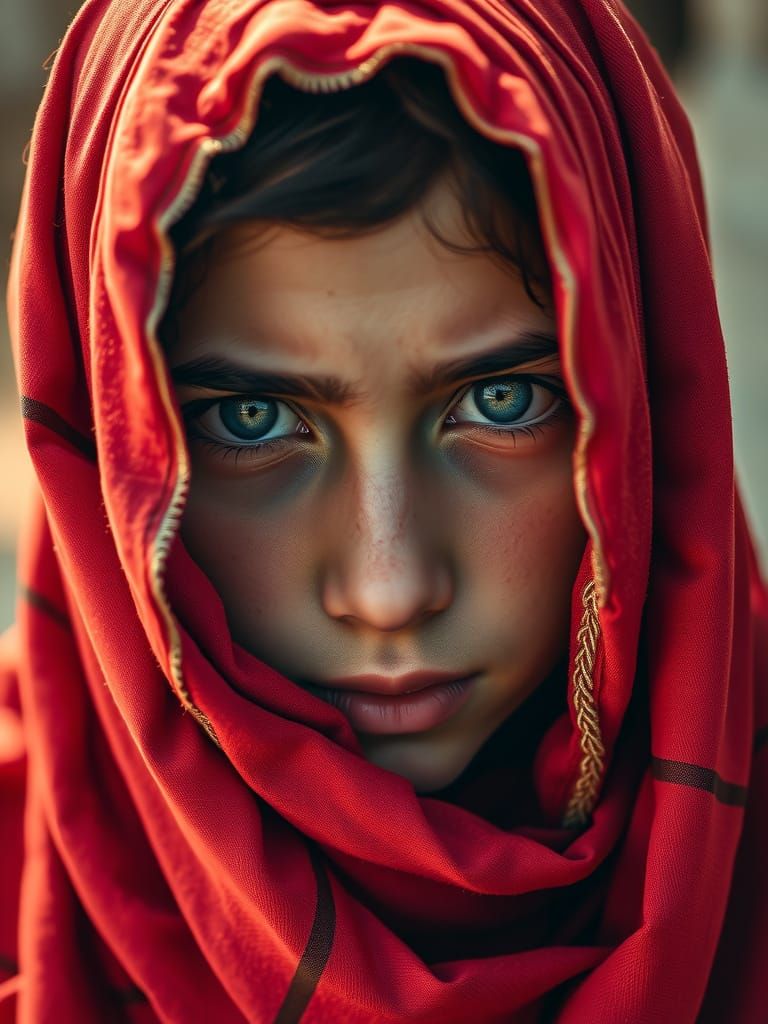 "The Afghan Girl" Sharbat Gula, also known as Sharbat Bibi.