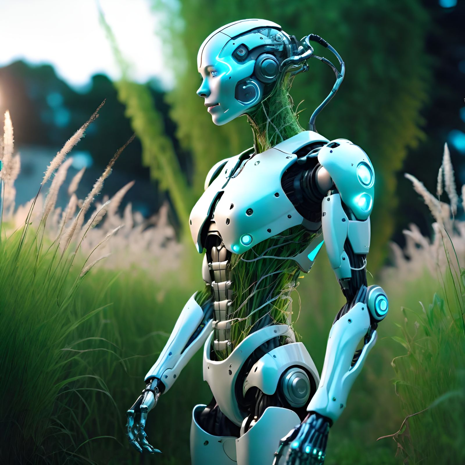 Cyborg - AI Generated Artwork - NightCafe Creator