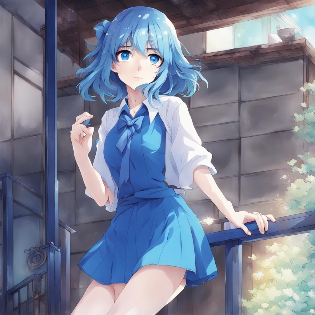 💙 blue - AI Generated Artwork - NightCafe Creator