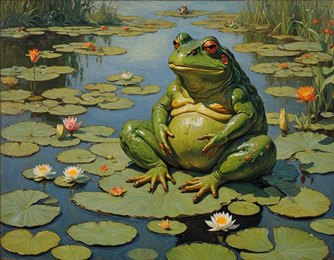 Killer Frog - AI Generated Artwork - NightCafe Creator