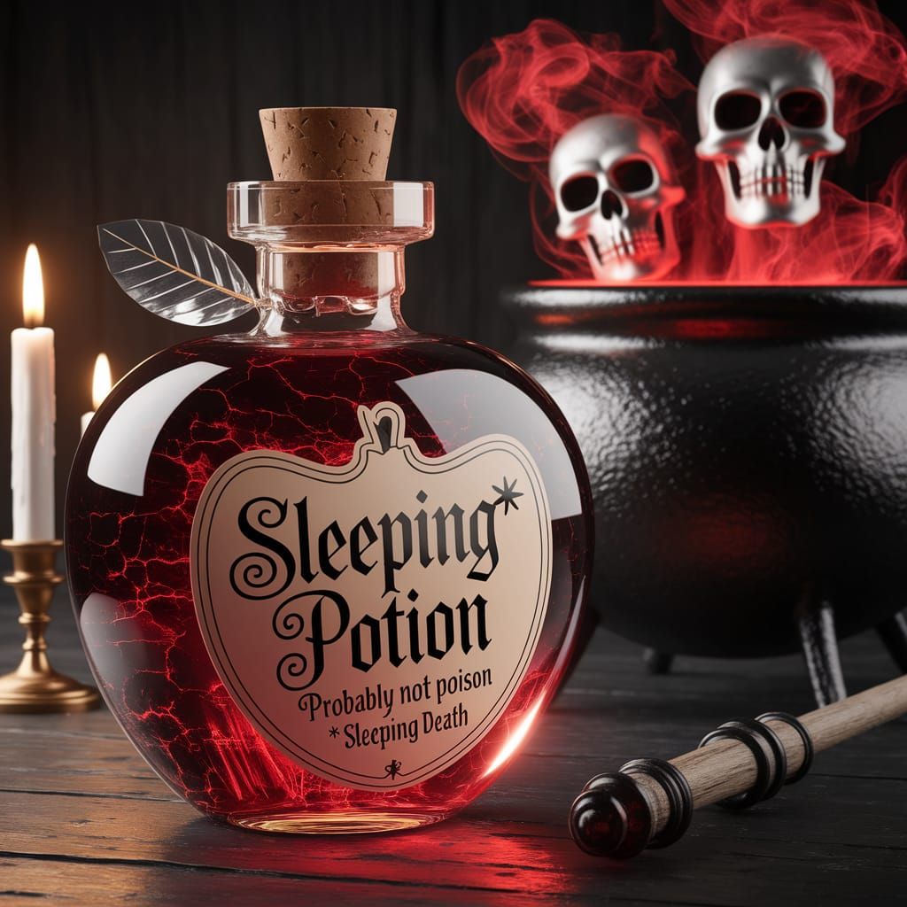 Sleeping Potion- Daily challenge #937 - NightCafe