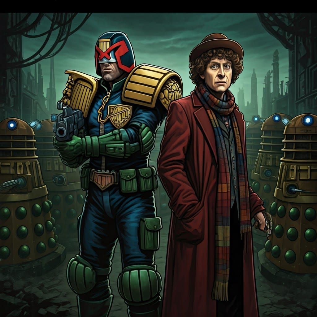 Dredd and the Doctor - Dredd and the Doctor