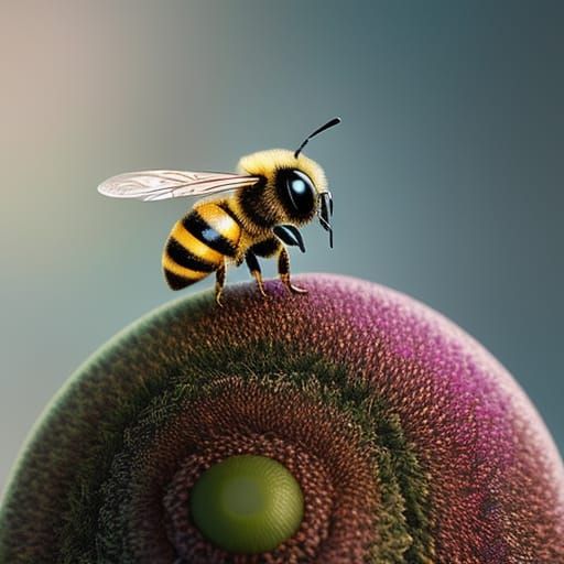 Bee - AI Generated Artwork - NightCafe Creator
