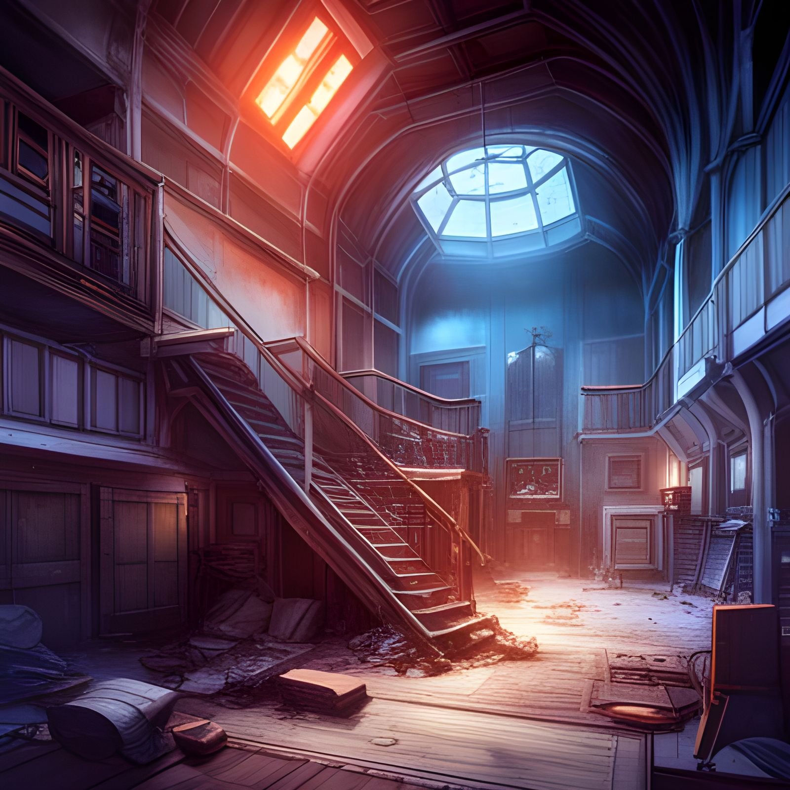 Fragments of a Lost Life - AI Generated Artwork - NightCafe Creator