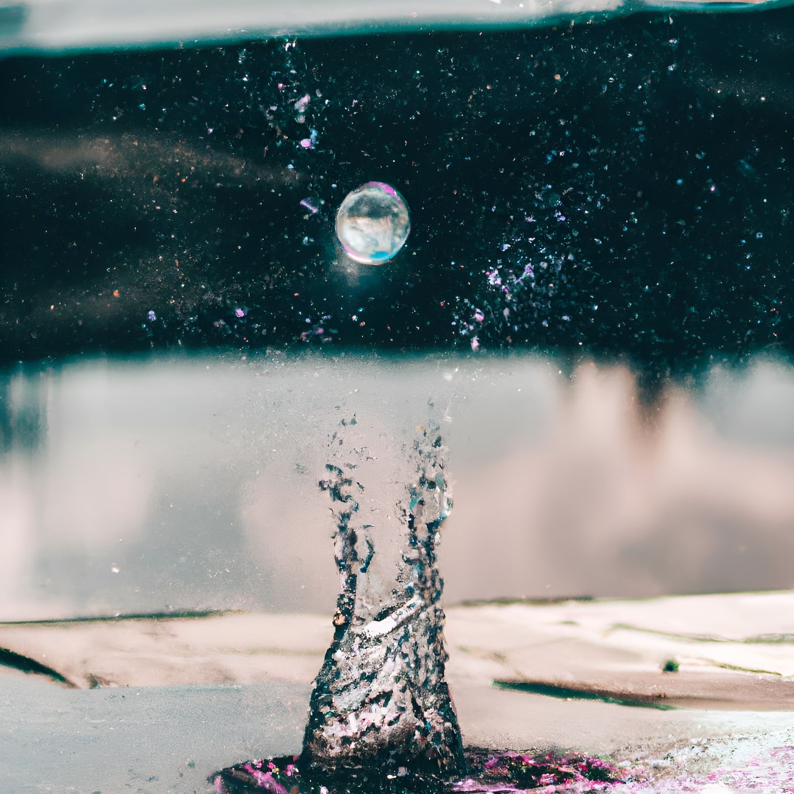 ball of water - AI Generated Artwork - NightCafe Creator