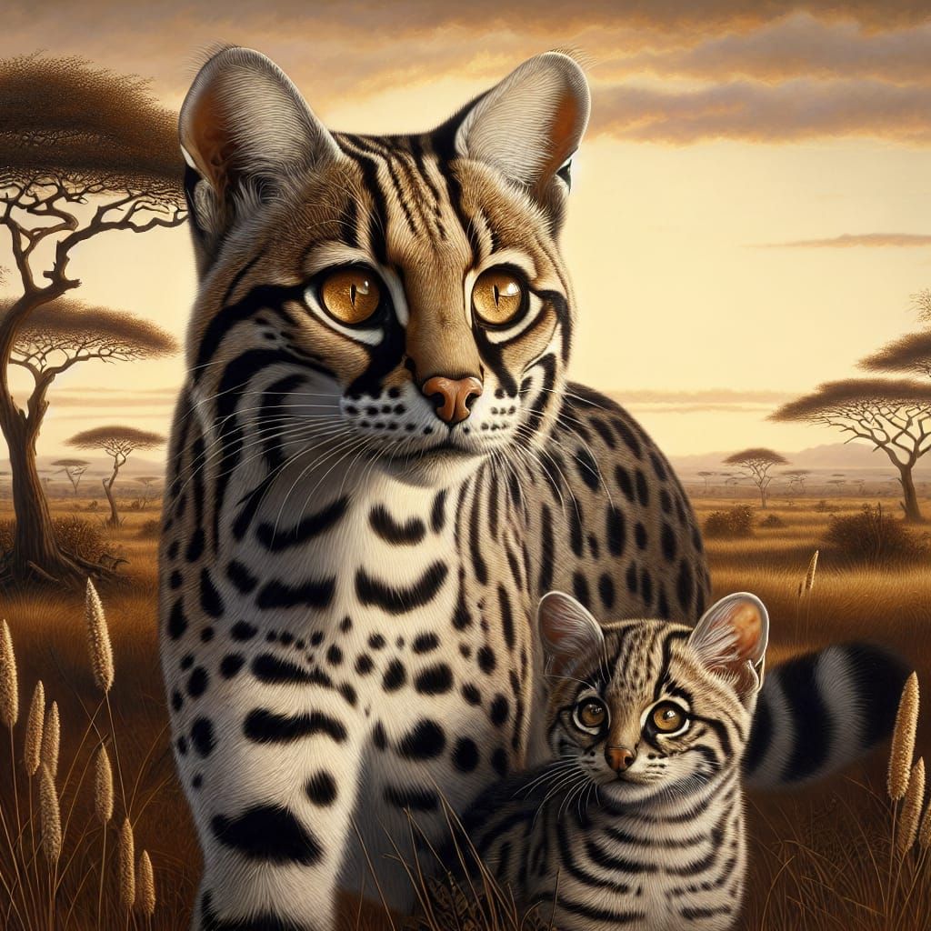 Gyra, the Black-footed cat, known as the deadliest cat