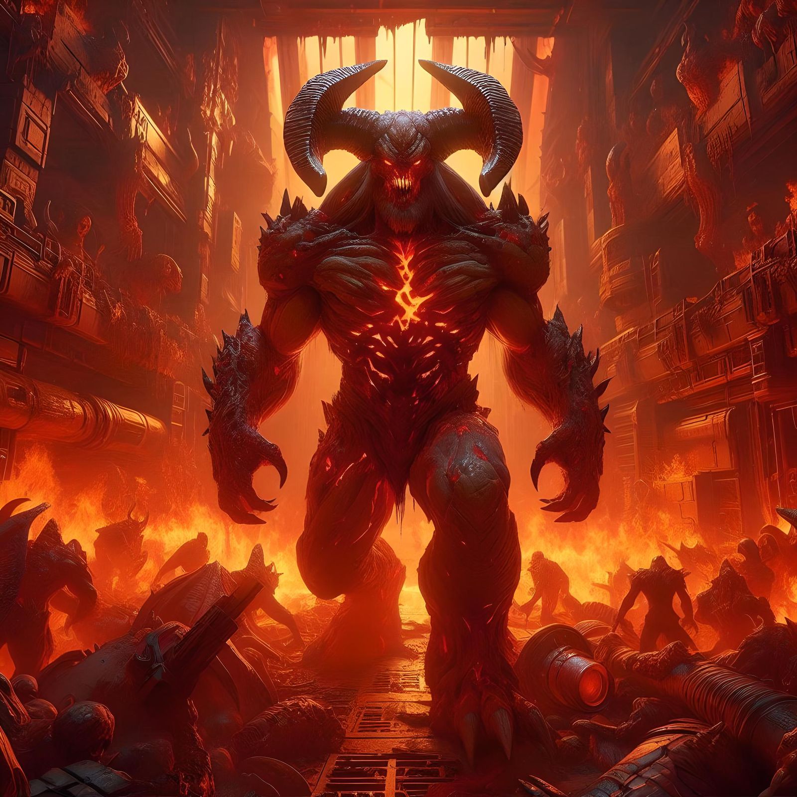 Doom! - AI Generated Artwork - NightCafe Creator