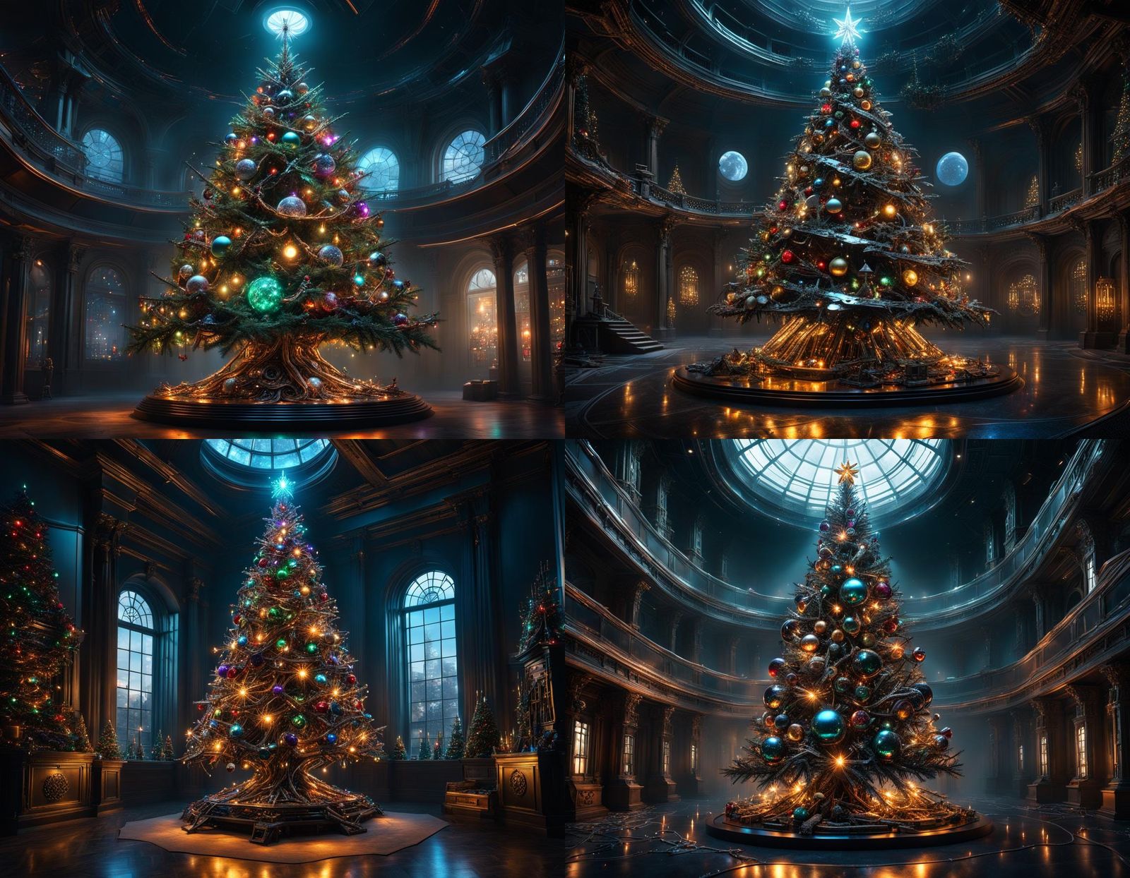 Christmas studies - AI Generated Artwork - NightCafe Creator