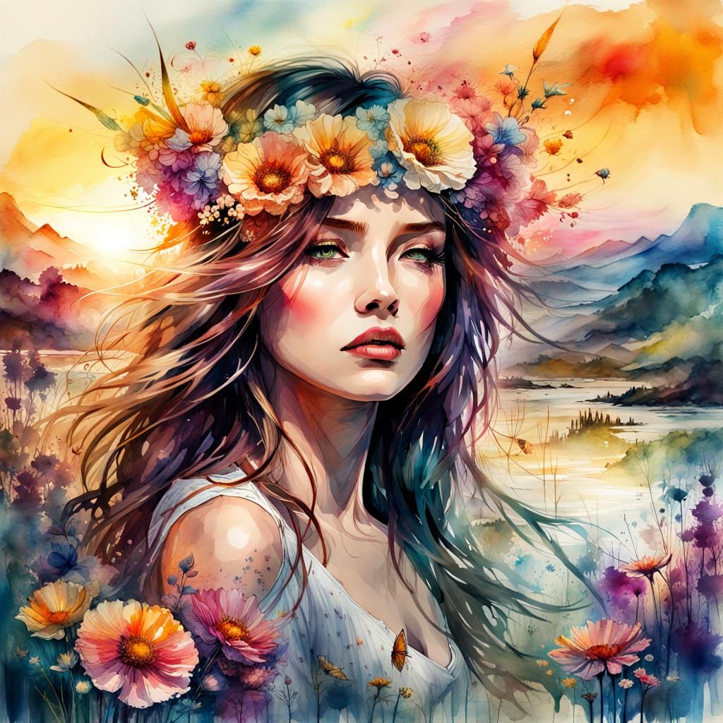 Summermood - AI Generated Artwork - NightCafe Creator