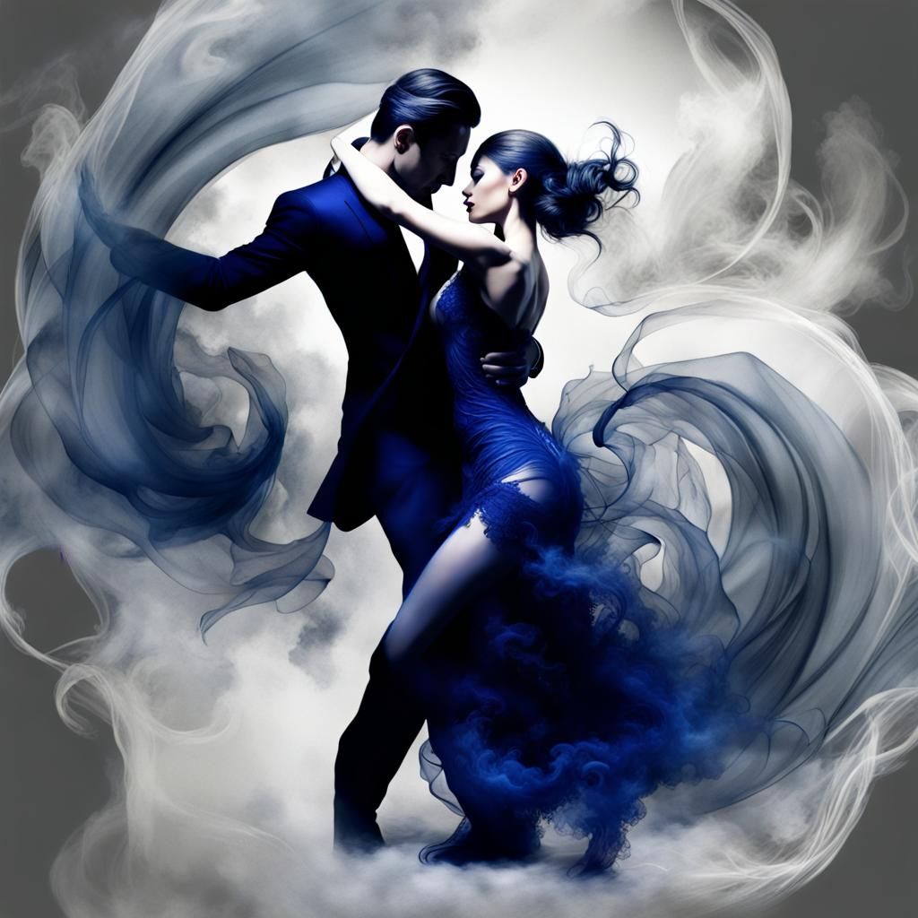 Tango dancers - AI Generated Artwork - NightCafe Creator