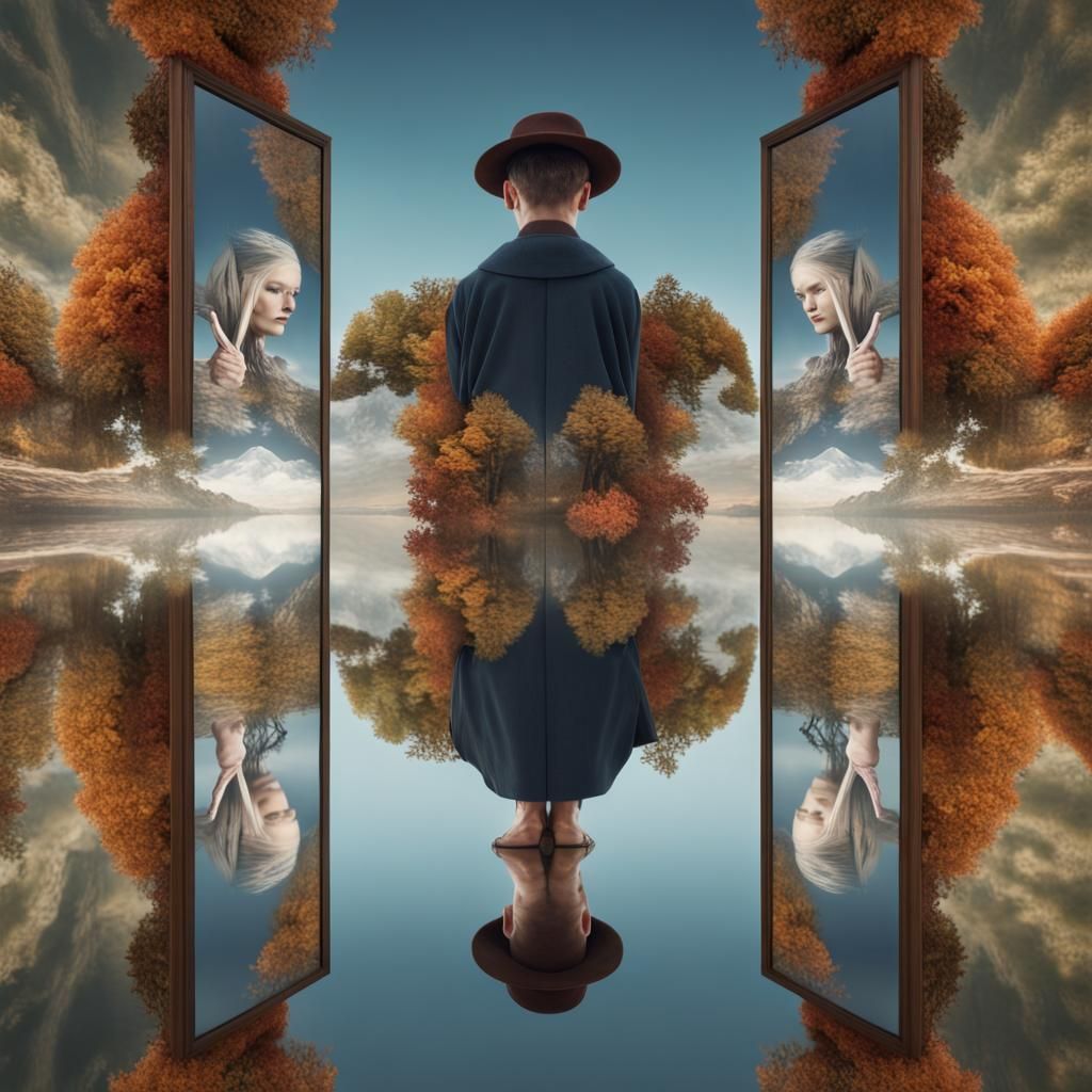 Torn Man - AI Generated Artwork - NightCafe Creator