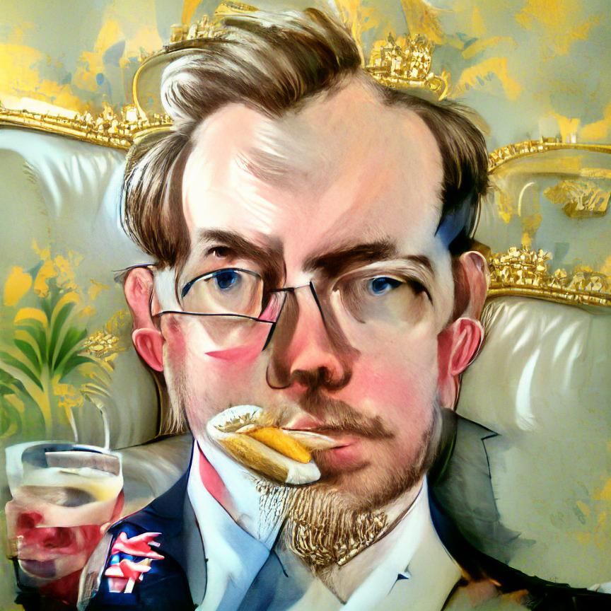 Portrait of a posh Englishman - AI Generated Artwork - NightCafe Creator