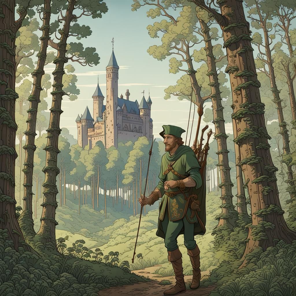 Robin Hood - AI Generated Artwork - NightCafe Creator