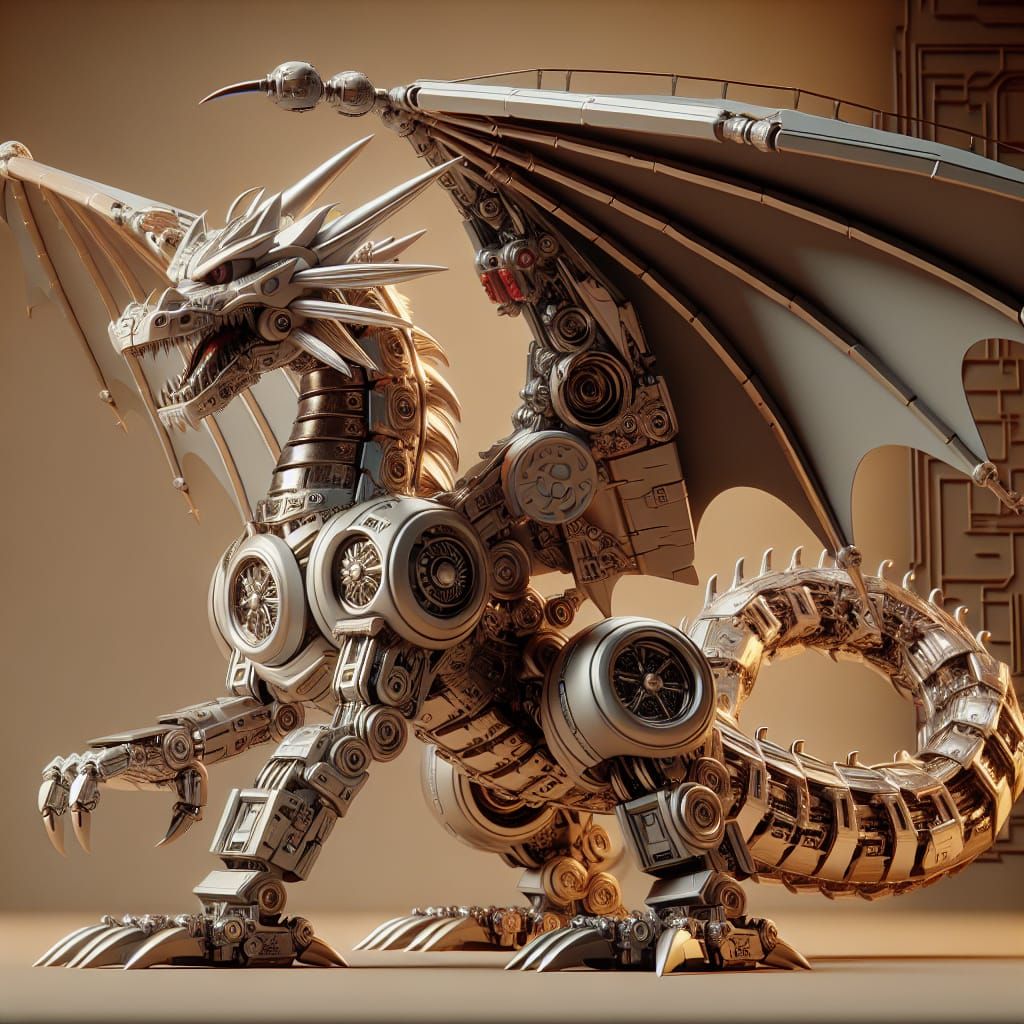 Dragon action figure, 80s cartoon style - AI Generated Artwork ...