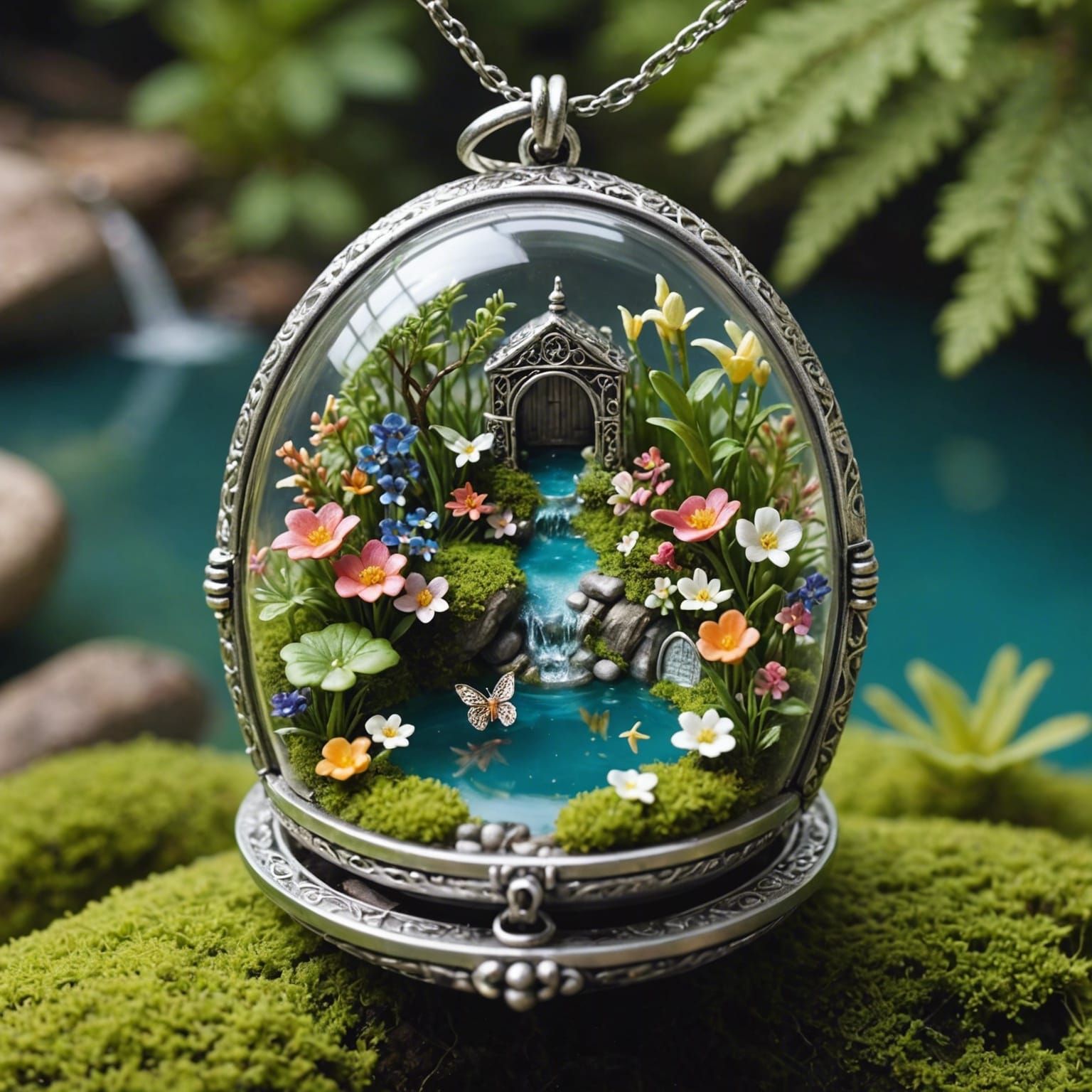 Enchanted Locket - AI Generated Artwork - NightCafe Creator