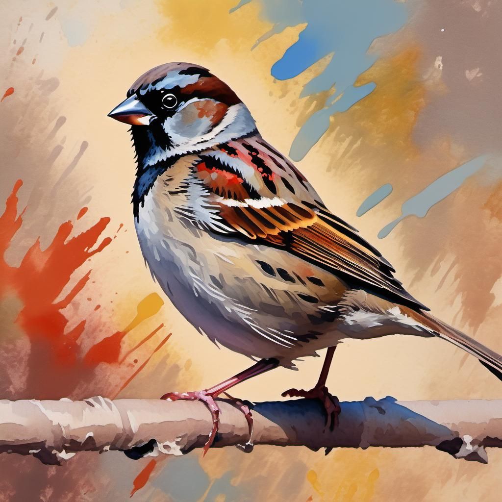 Sparrow - AI Generated Artwork - NightCafe Creator