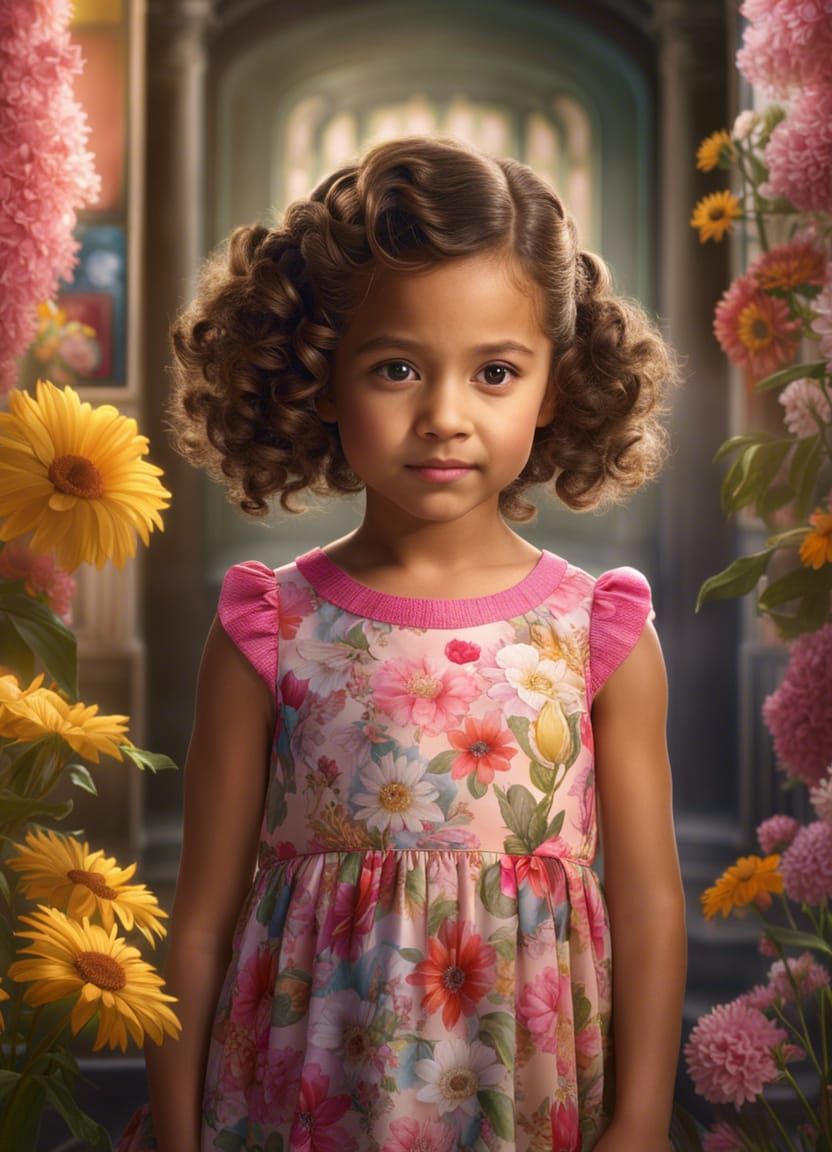 Pretty Lou Lou - AI Generated Artwork - NightCafe Creator