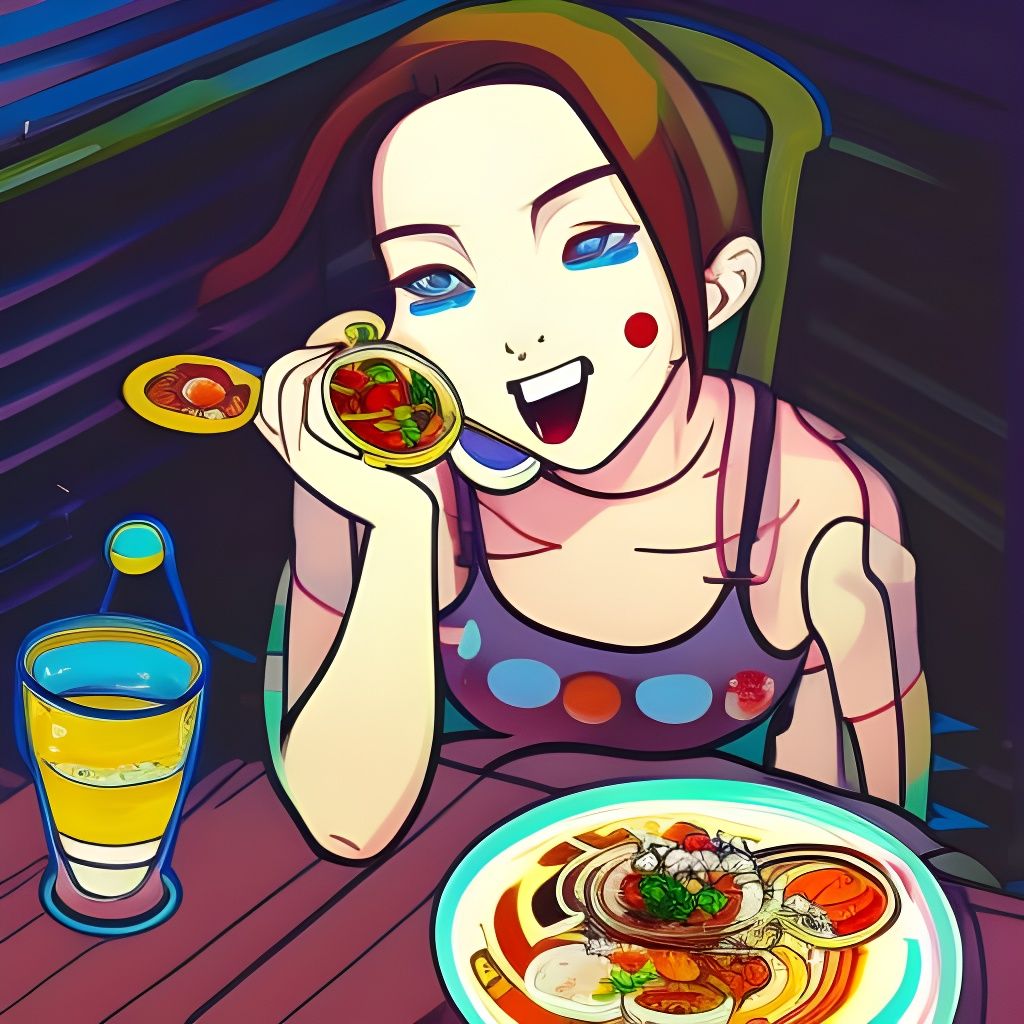 Hungry? - AI Generated Artwork - NightCafe Creator