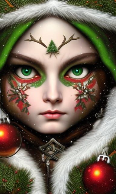 Punk Rock Christmas Elves VI - AI Generated Artwork - NightCafe Creator