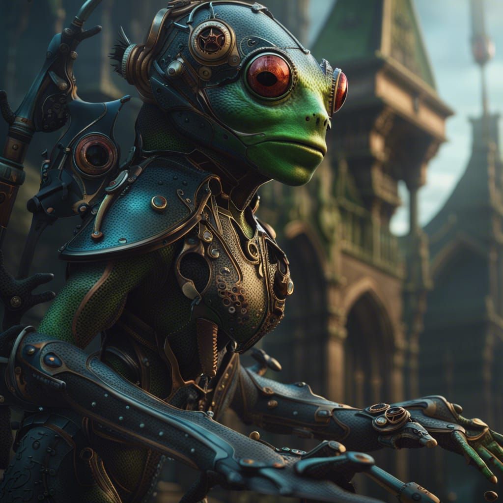 hehe frog - AI Generated Artwork - NightCafe Creator