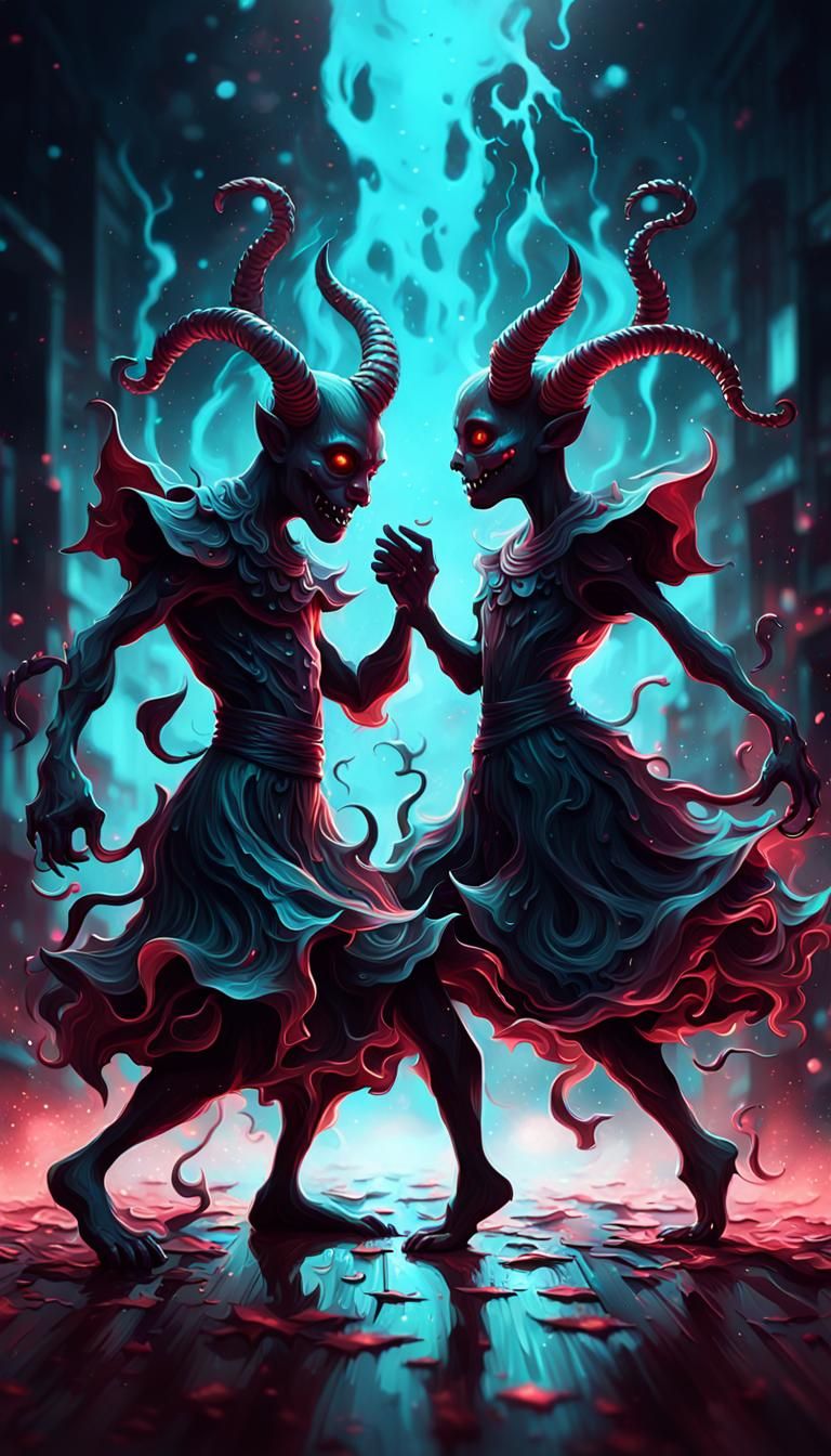 devil's dance - AI Generated Artwork - NightCafe Creator