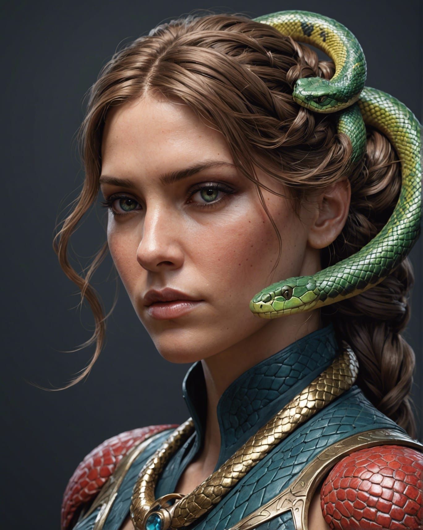 Snake. - AI Generated Artwork - NightCafe Creator