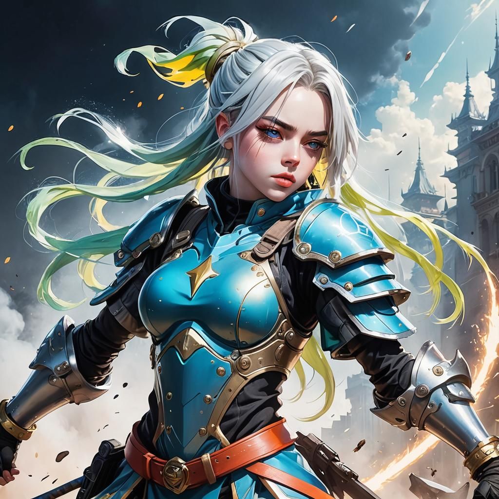 Billie Eilish - AI Generated Artwork - NightCafe Creator