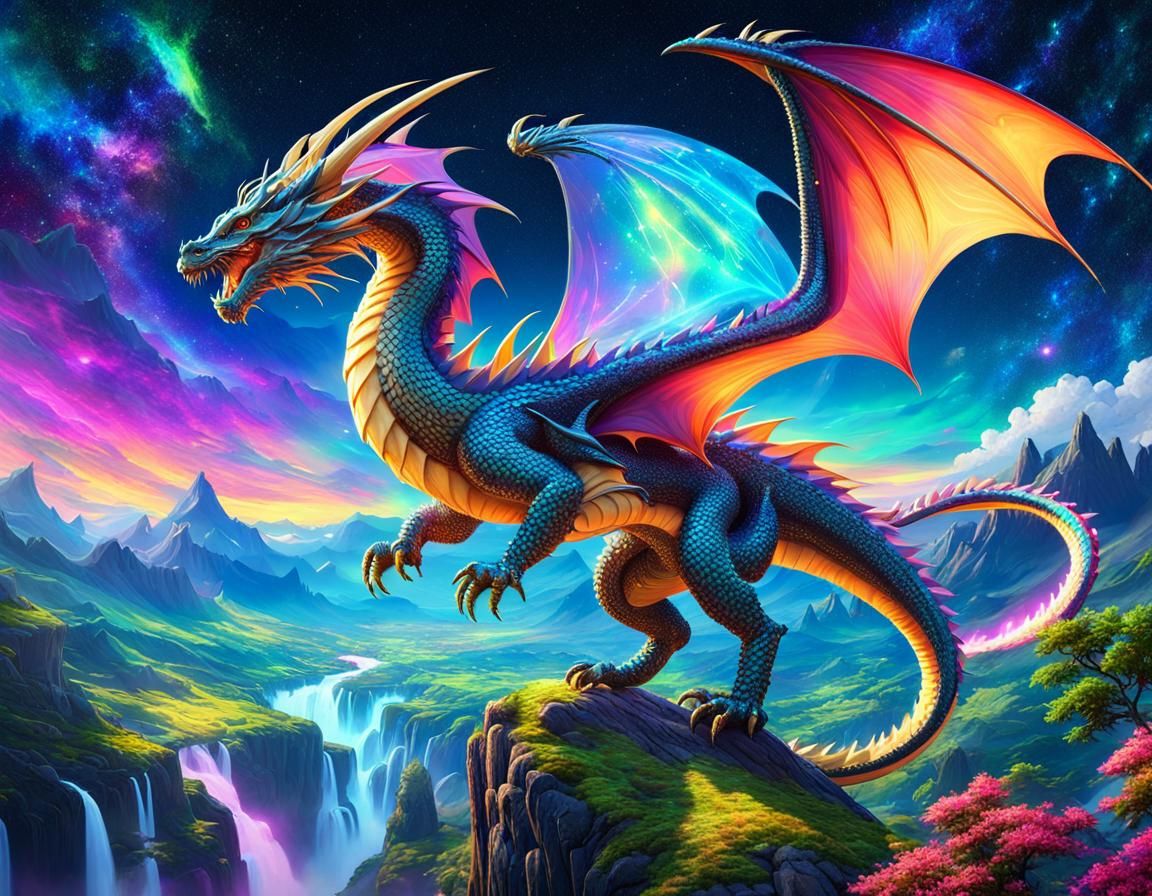 Cosmic Beast - AI Generated Artwork - NightCafe Creator