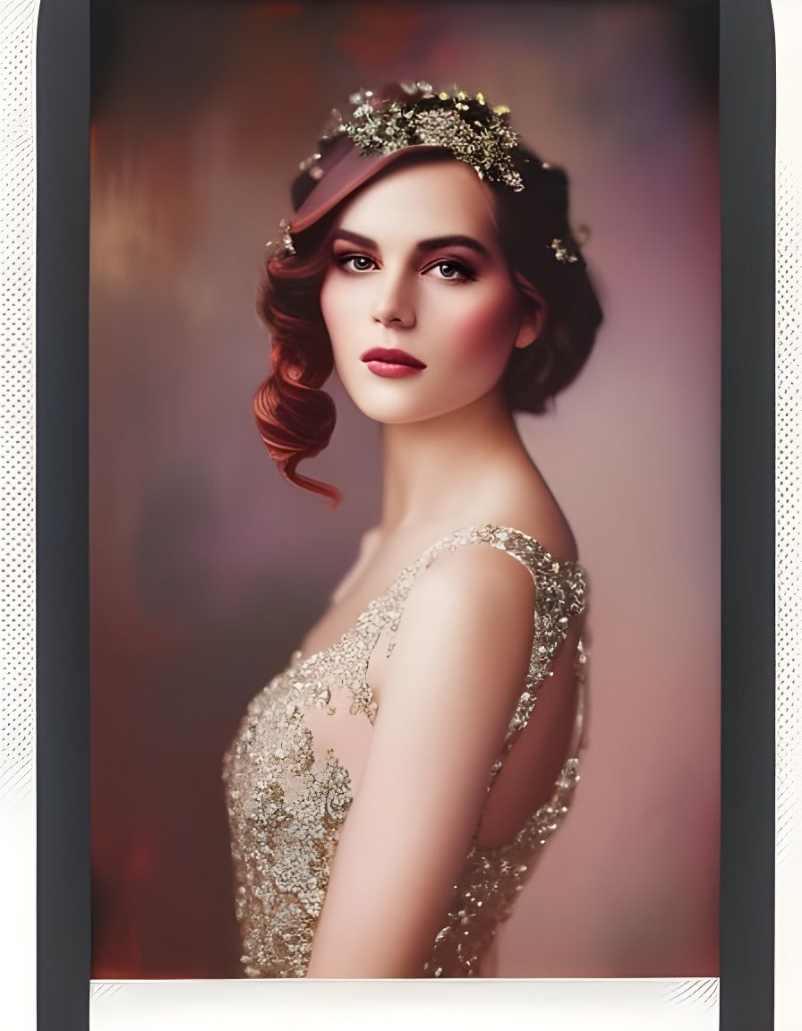 Girl in a Prom Dress - AI Generated Artwork - NightCafe Creator