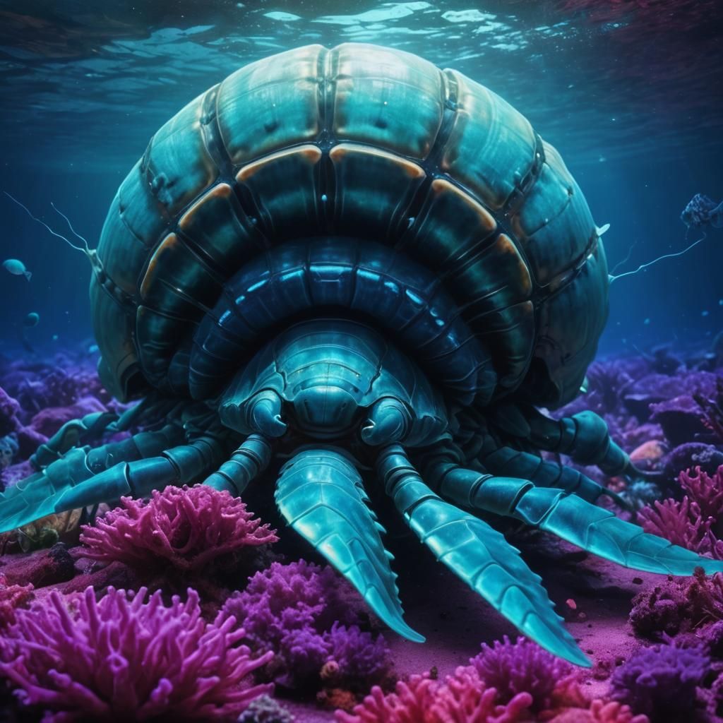 The Giant Isopod - AI Generated Artwork - NightCafe Creator